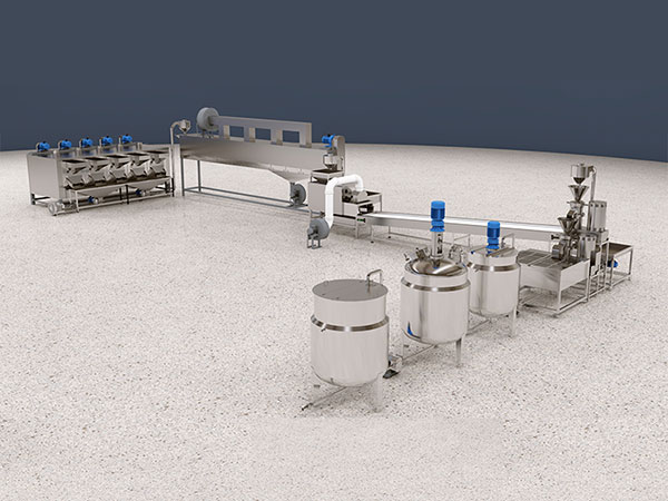 Peanut Butter Production Line | 100-4,000kg/h